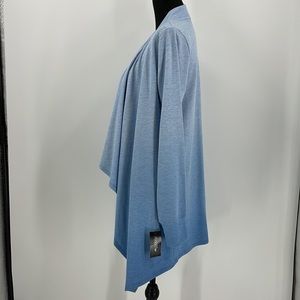 Ideology | Sweaters | Ideology Balance Ombre Blue Openfront Long ...